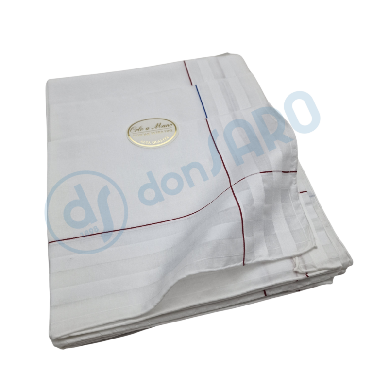 Fazzoletto uomo Sangallo cotone extra fine 49x49 orlo a mano Colombo ...
